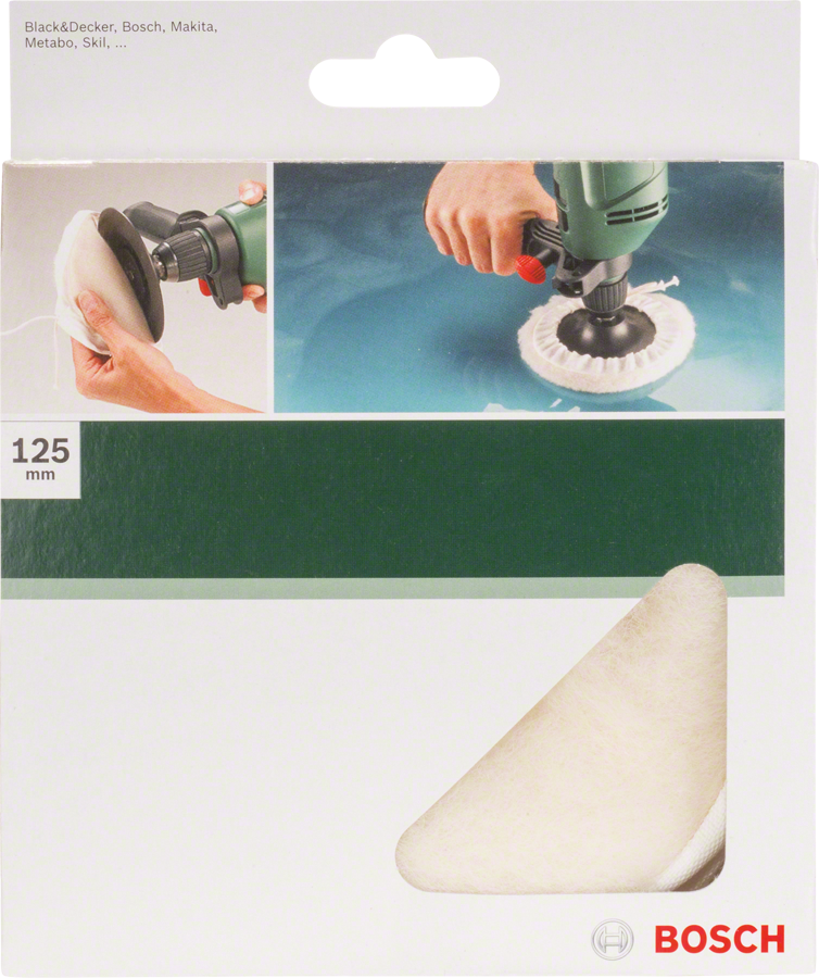 Lambswool bonnet for drill clamped 125 mm | Buy Online in South Africa ...