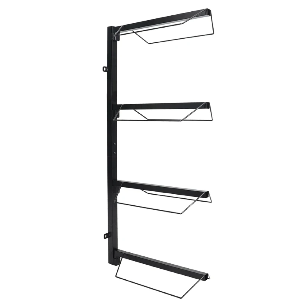 Pet Horse Wall Mounted 4 Tiers Saddle Holding Display Racks (132cm ...