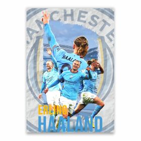 Erling Haaland Collage Poster - A1 | Shop Today. Get it Tomorrow ...