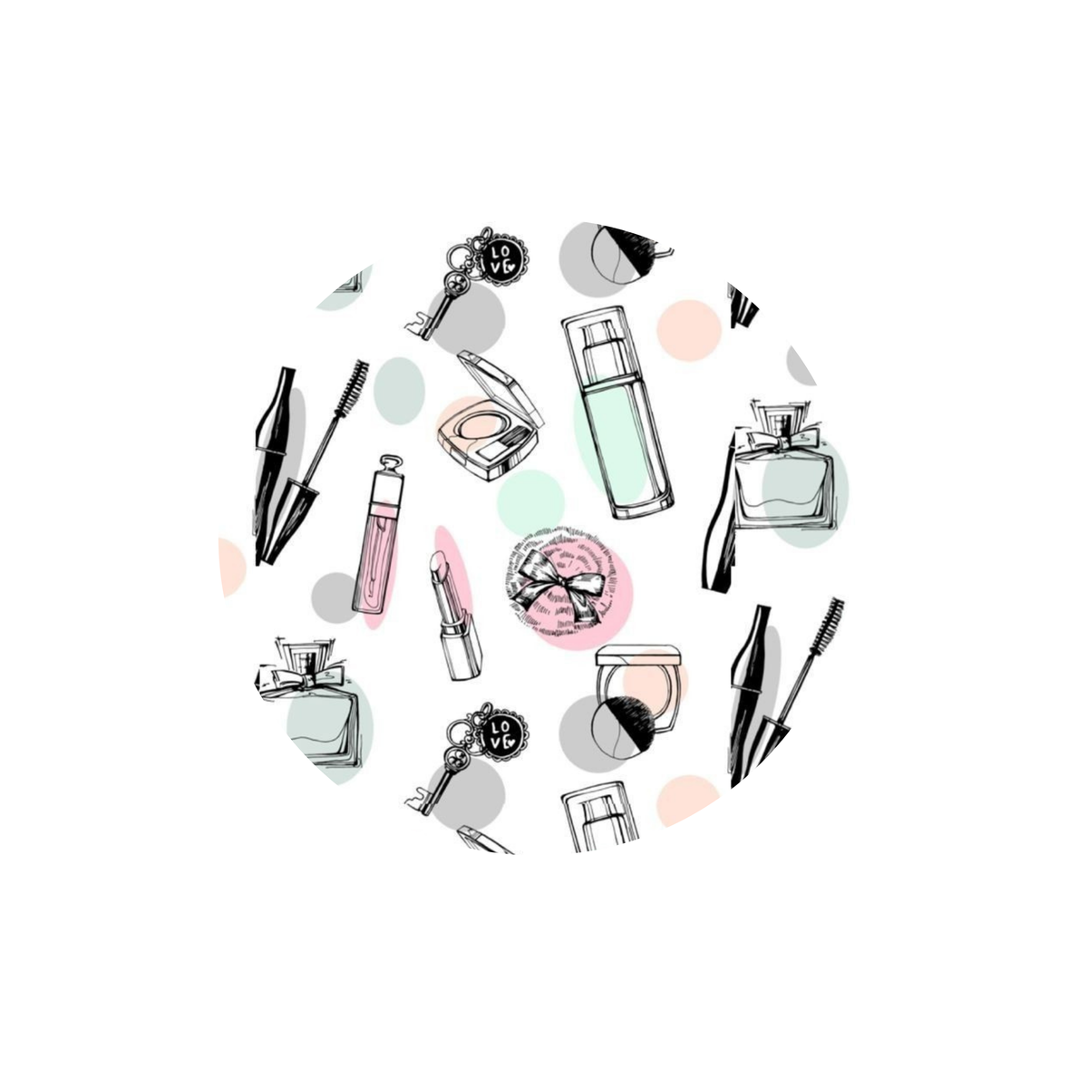 Mint Green Makeup Styling Tools Heat Protection Mat | Shop Today. Get ...