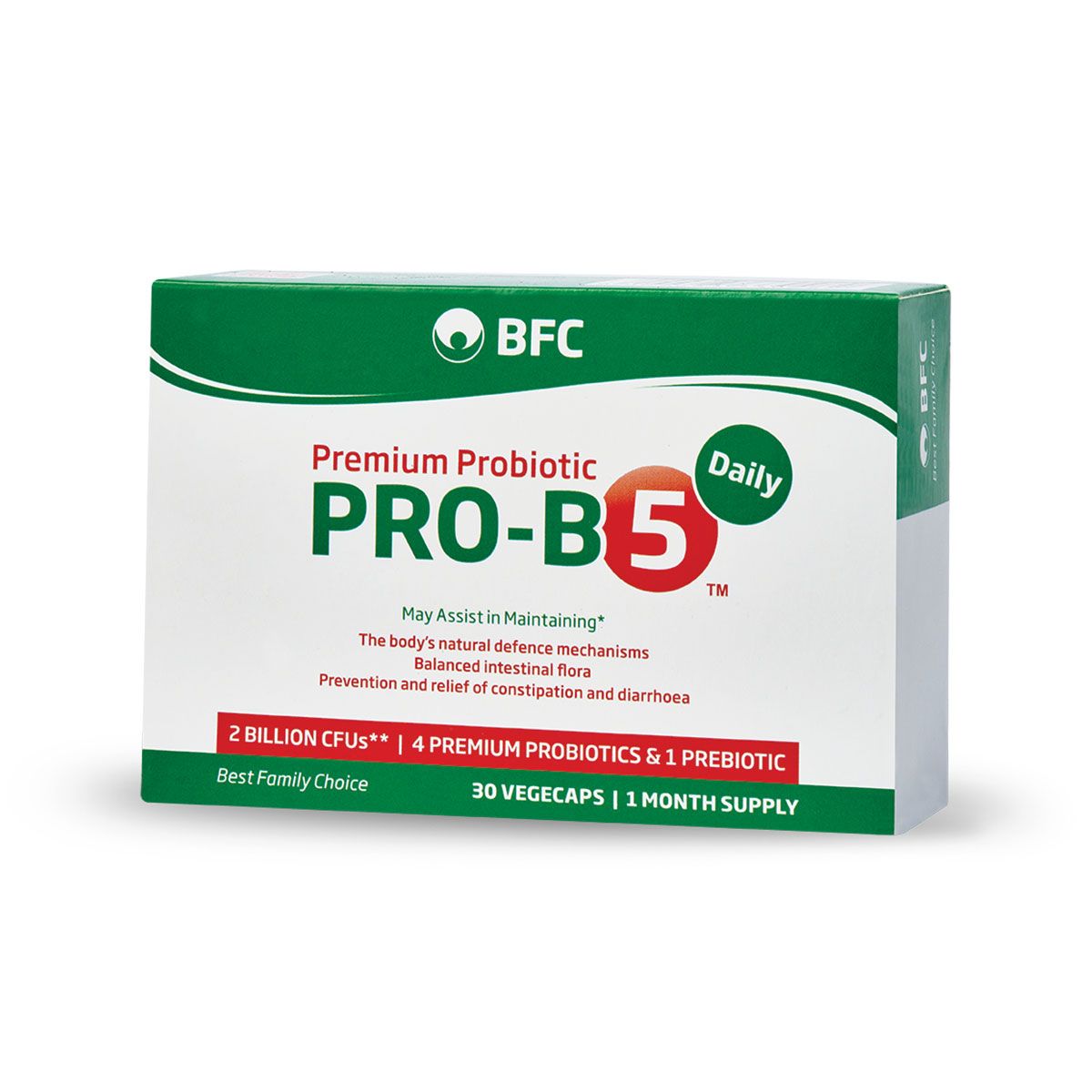 BFC Pharma Premium Pro-B5 Vegecaps - 30's | Buy Online in South Africa ...