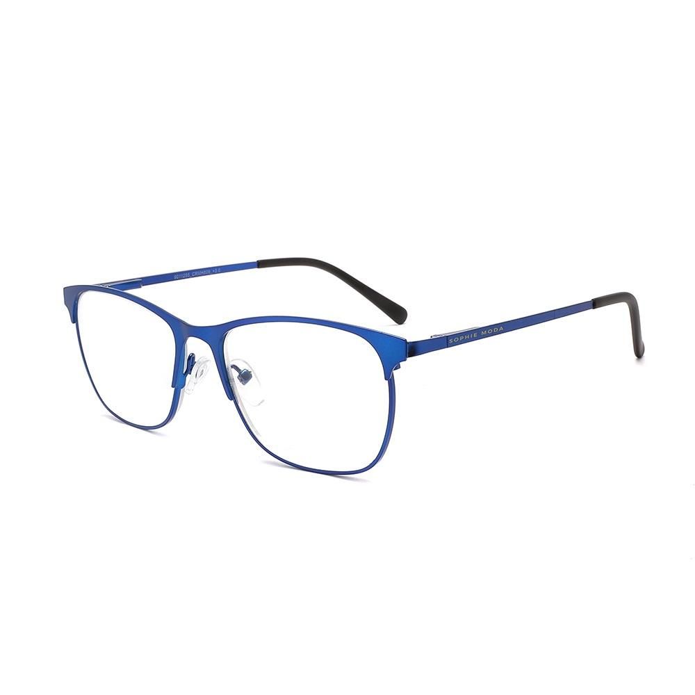 Sophie Moda Reading & Anti-Blue Light Glasses - Verge (Blue) | Shop ...