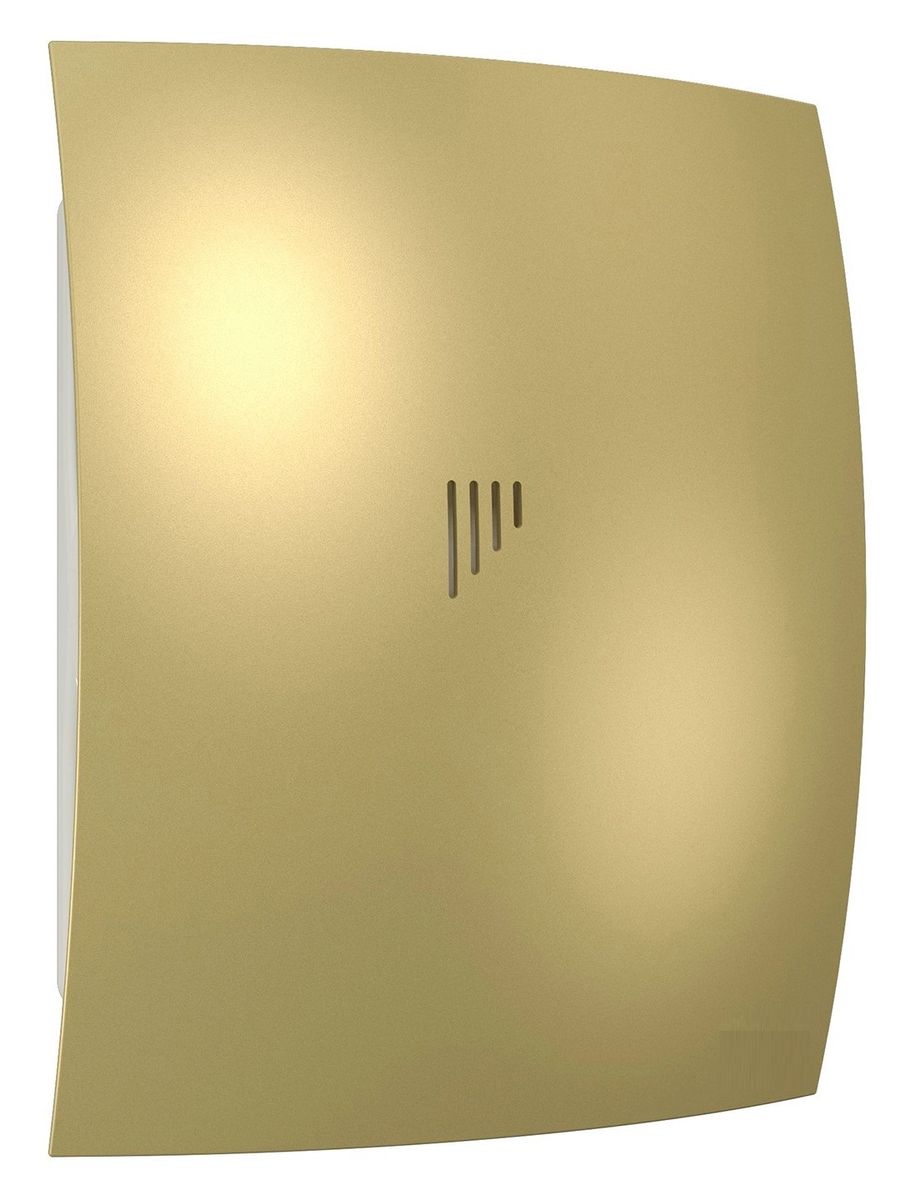 Bathroom toilet domestic designer extractor fan 120mm CHAMPAGNE | Shop ...