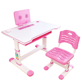Kids Adjustable Desk & Chair (Pink) | Shop Today. Get it Tomorrow ...