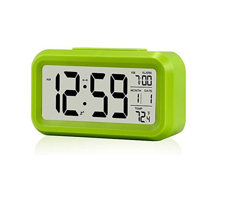 Acrylonitrile Butadiene Styrene Battery Powered Digital Alarm Clock ...