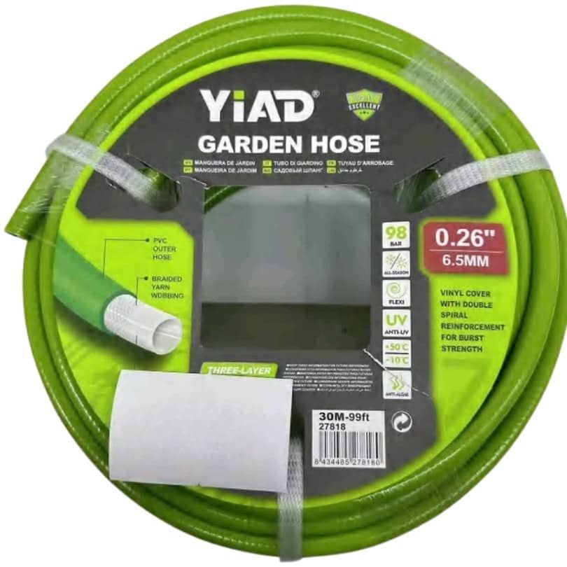 Yiad 6.5mm Flexible And UV-Resistant 30m Garden Hose -Perfect For ...