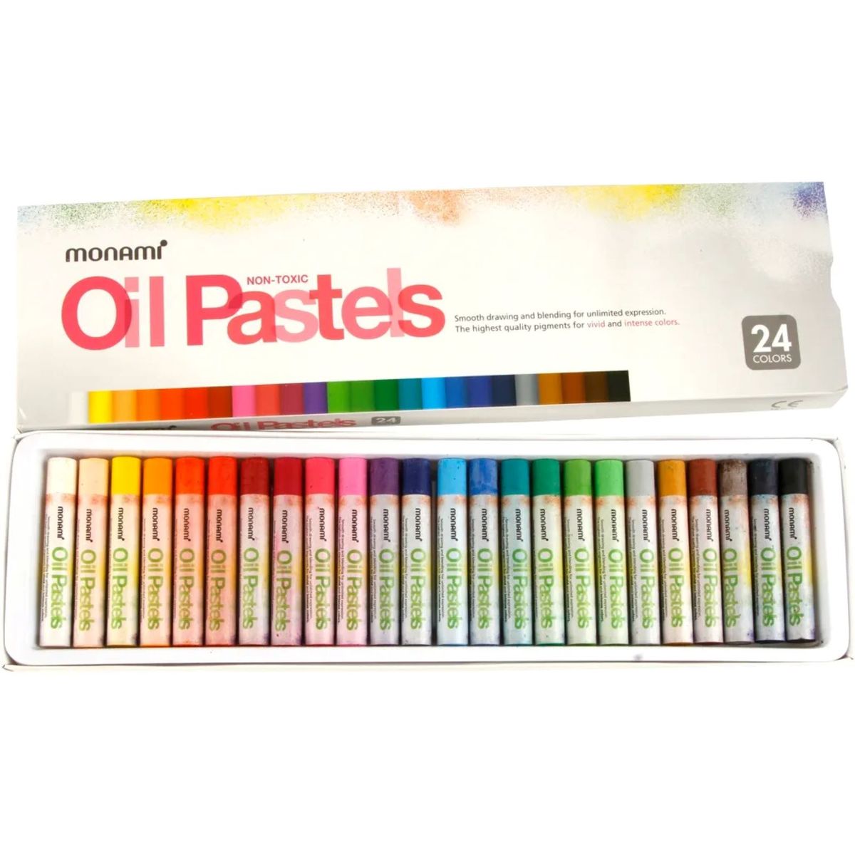Monami Oil pastels Jumbo Size (Set 24) | Shop Today. Get it Tomorrow ...