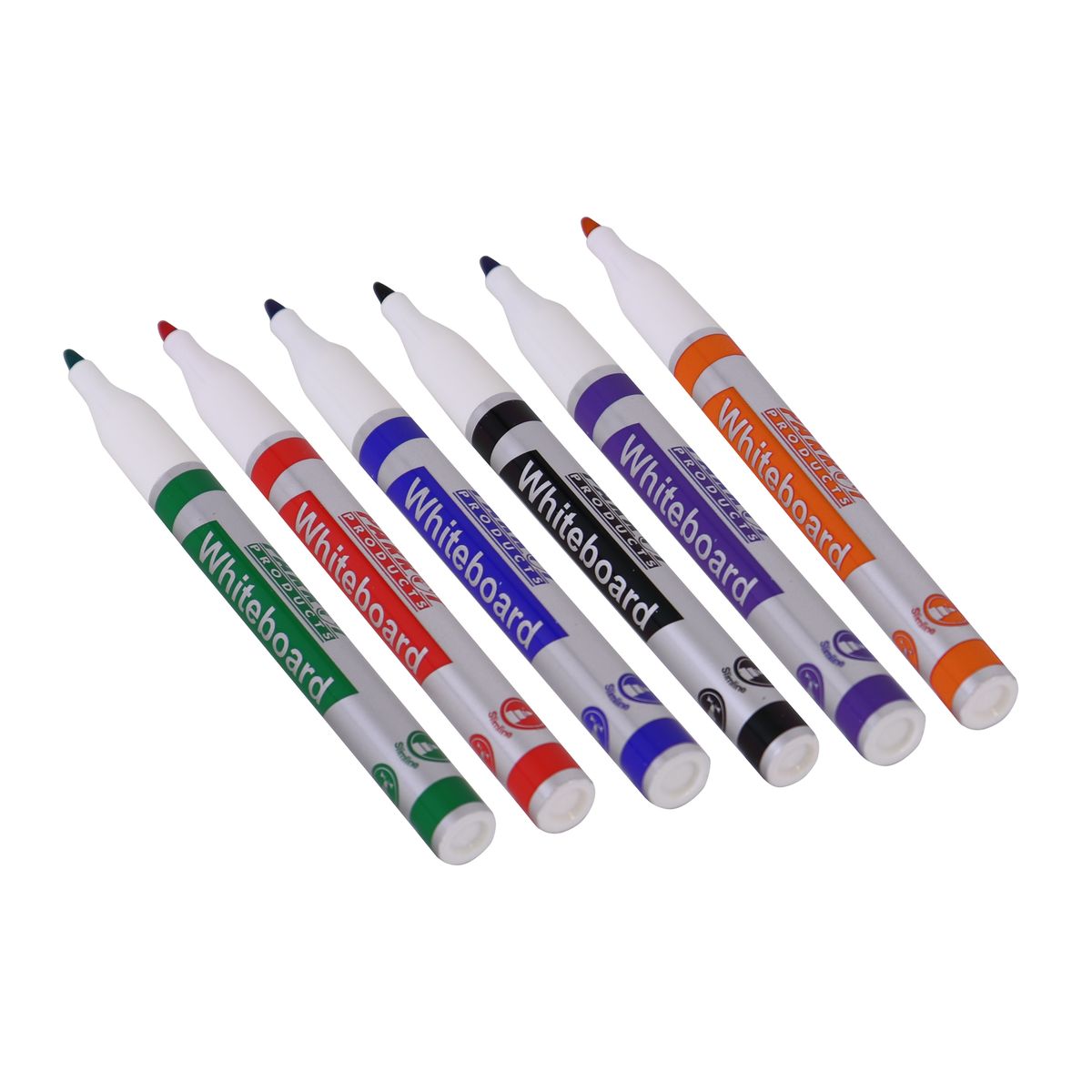 Whiteboard Markers (6 Markers - Slimline Tip - Pouch) Pack of 2 | Shop ...