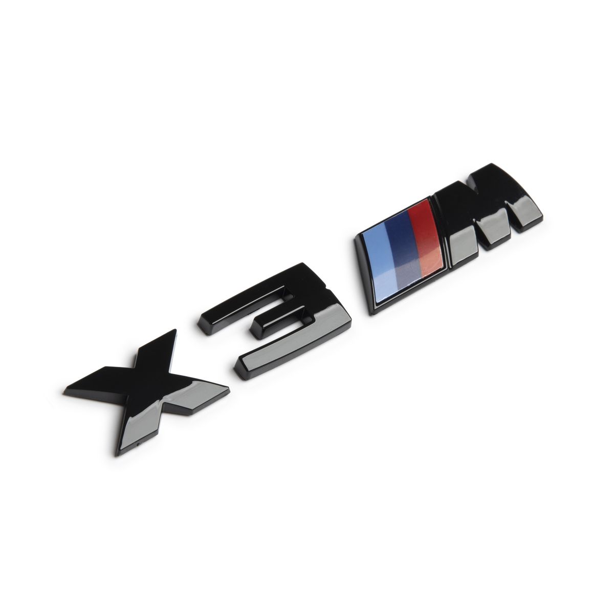 X3m-Gs, BMW X3m M Power Badge - Gloss Silver | Shop Today. Get it ...