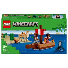 LEGO® - Minecraft® The Pirate Ship Voyage Boat Playset - 21259 | Shop ...