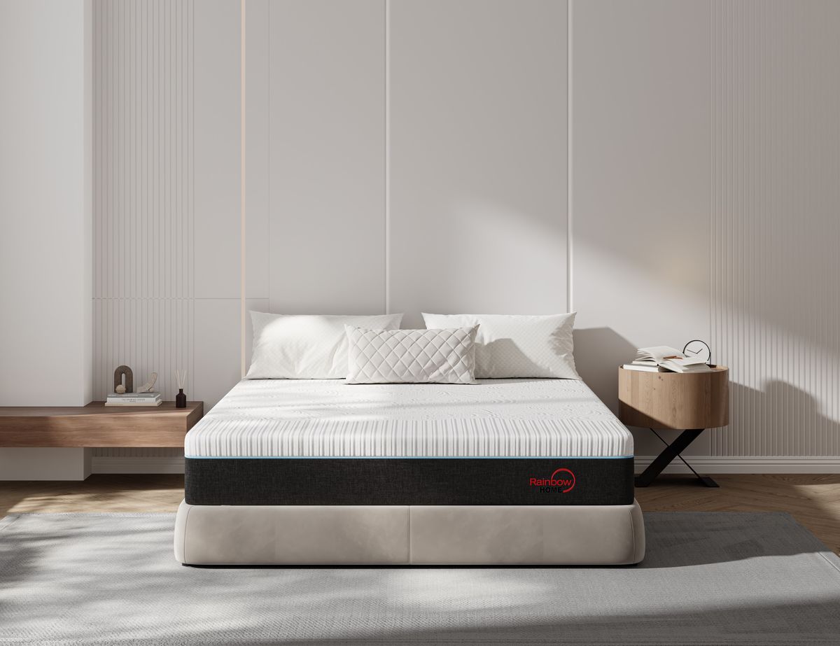 Deluxe 30cm Firm Back Support Memory Foam Georgia Mattress | Shop Today ...