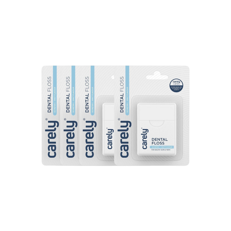 Carely Dental Floss - Mint - 50m (4 Pack) | Shop Today. Get it Tomorrow ...