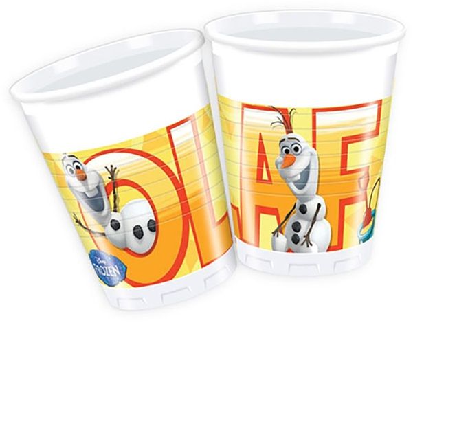 Olaf Summer Plastic Cups 200ml | Shop Today. Get it Tomorrow ...