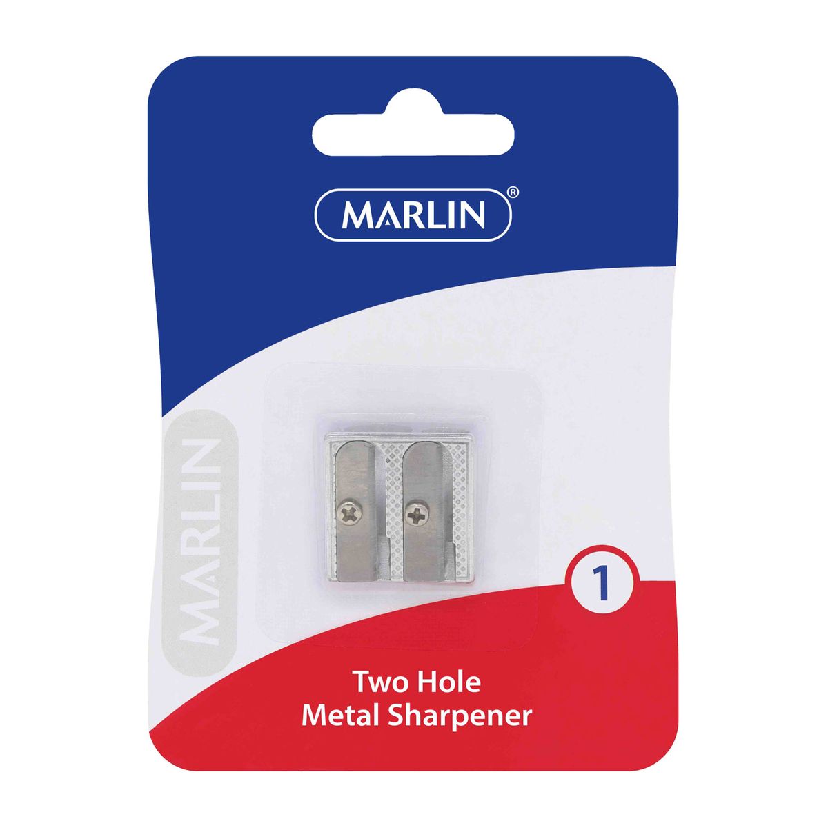 Marlin - 2 Hole Metal Sharpener (Pack Of 12) | Shop Today. Get it ...