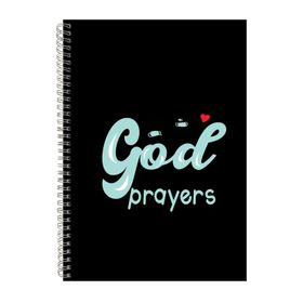 God Answers Prayers Notebook Christian Gift Idea A4 Notepad 123 | Shop ...