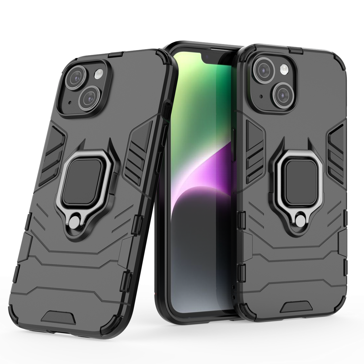 Cover for Apple iPhone 15 - Gadget Mafia Shockproof Magnetic Panther ...