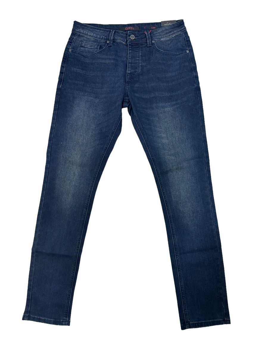 Cutty Santana Mens Steel Blue Stretch Jeans | Shop Today. Get it ...