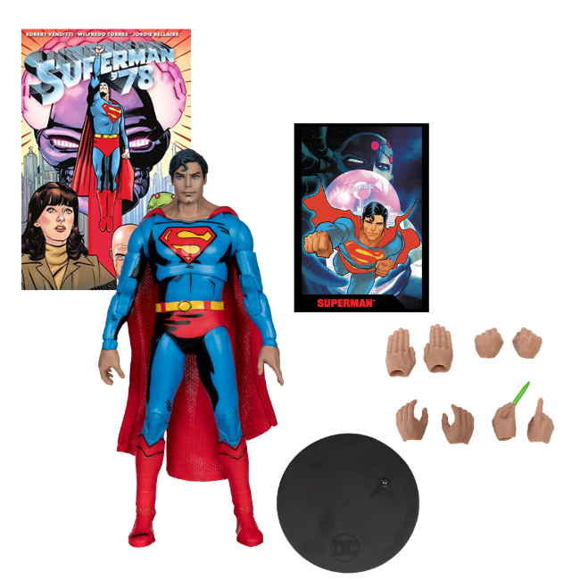 Superman 78 DC Direct 7 Inch WV7 Figure With Comic | Shop Today. Get it ...