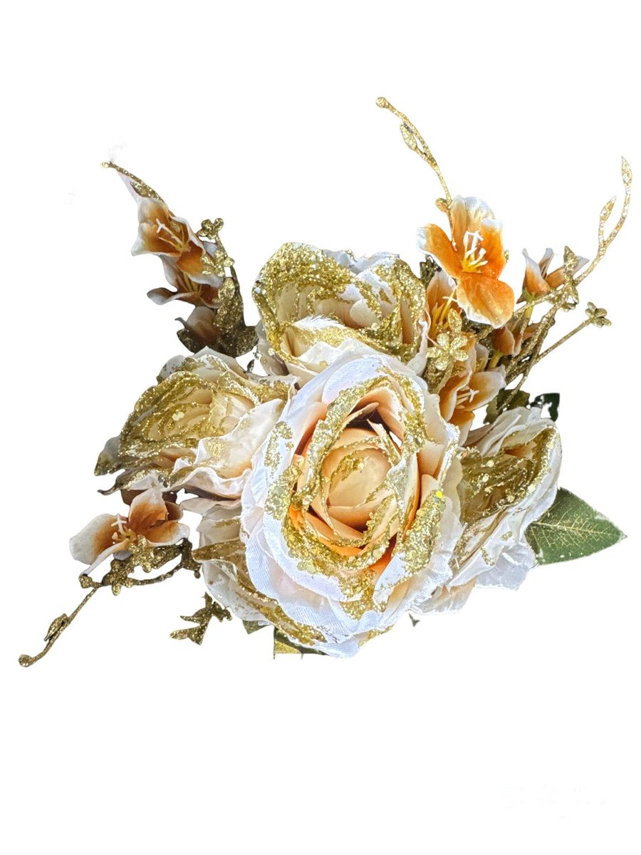 "Golden-dusted rose bouquets---Dark Champagne | Shop Today. Get it ...