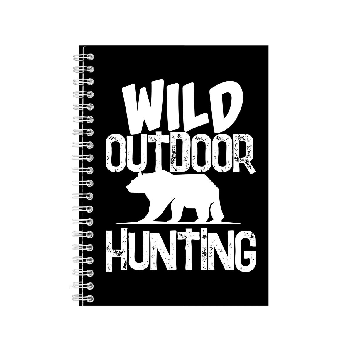 Wild Outdoor Hunting Notebook Gift Idea Writing Book Notepad Pad 67 ...