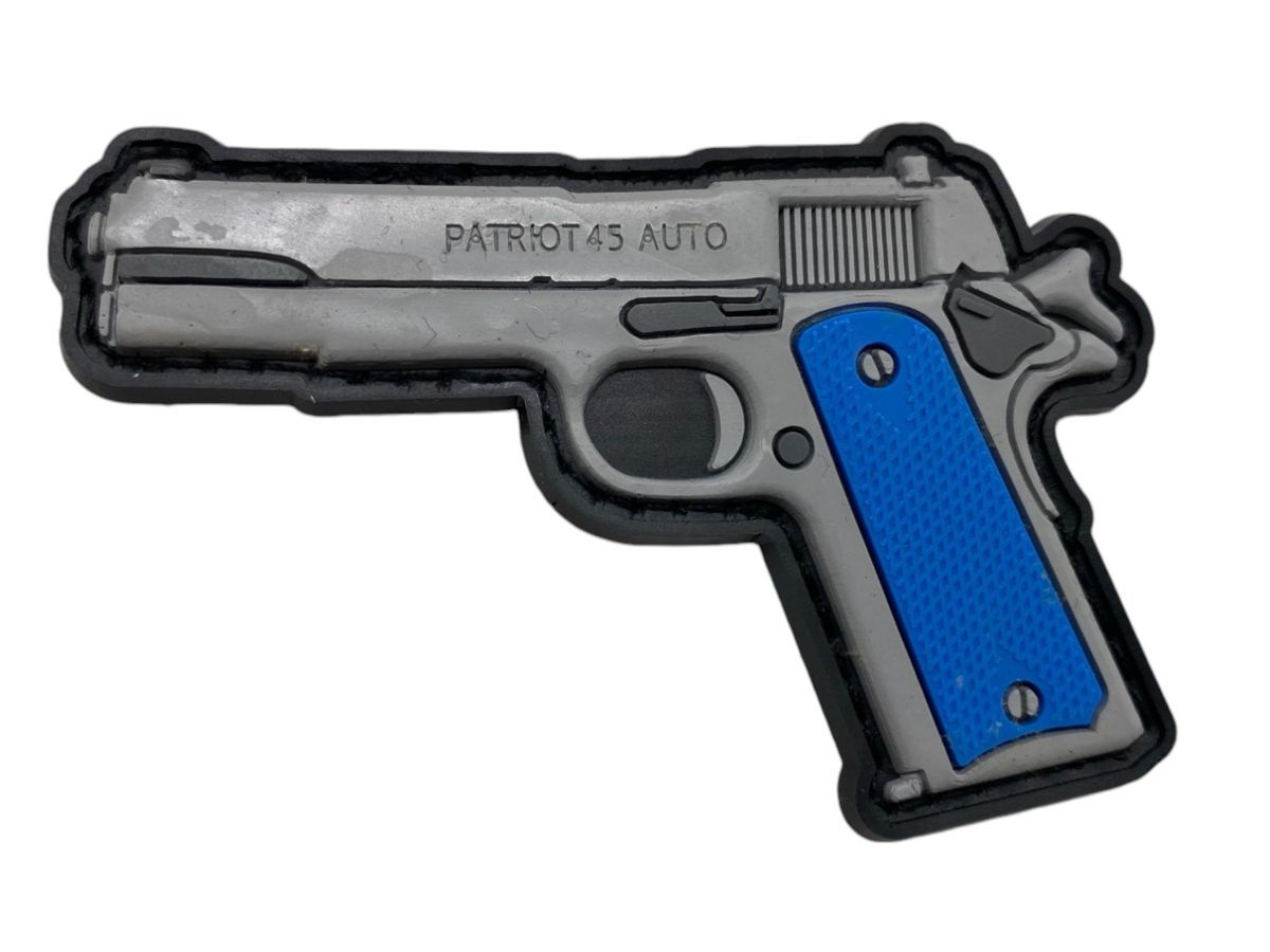 Colt 1911 Patriot 45 Auto Grip PVC Patch - Blue | Shop Today. Get it ...