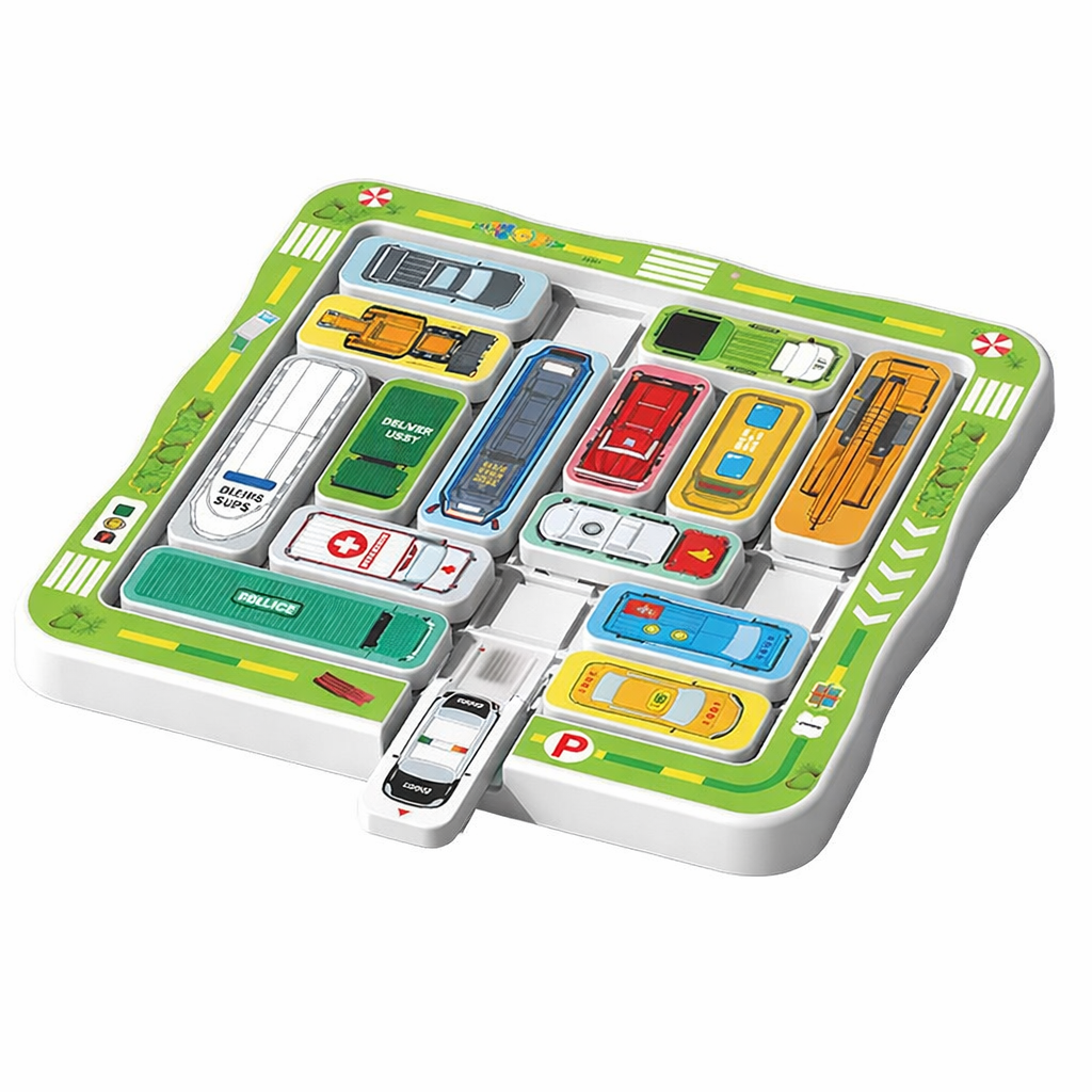 Magnetic Car Traffic Jam Logic Puzzle Game for Kids & Adults | Shop ...