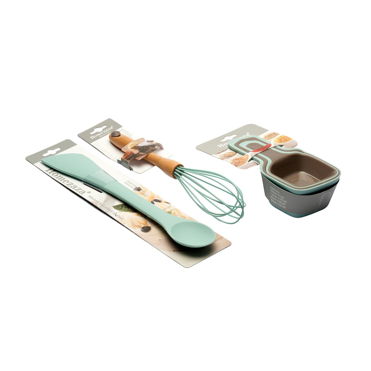Silicone Utensils & Nesting Measuring 4 Cups Set | Shop Today. Get it ...
