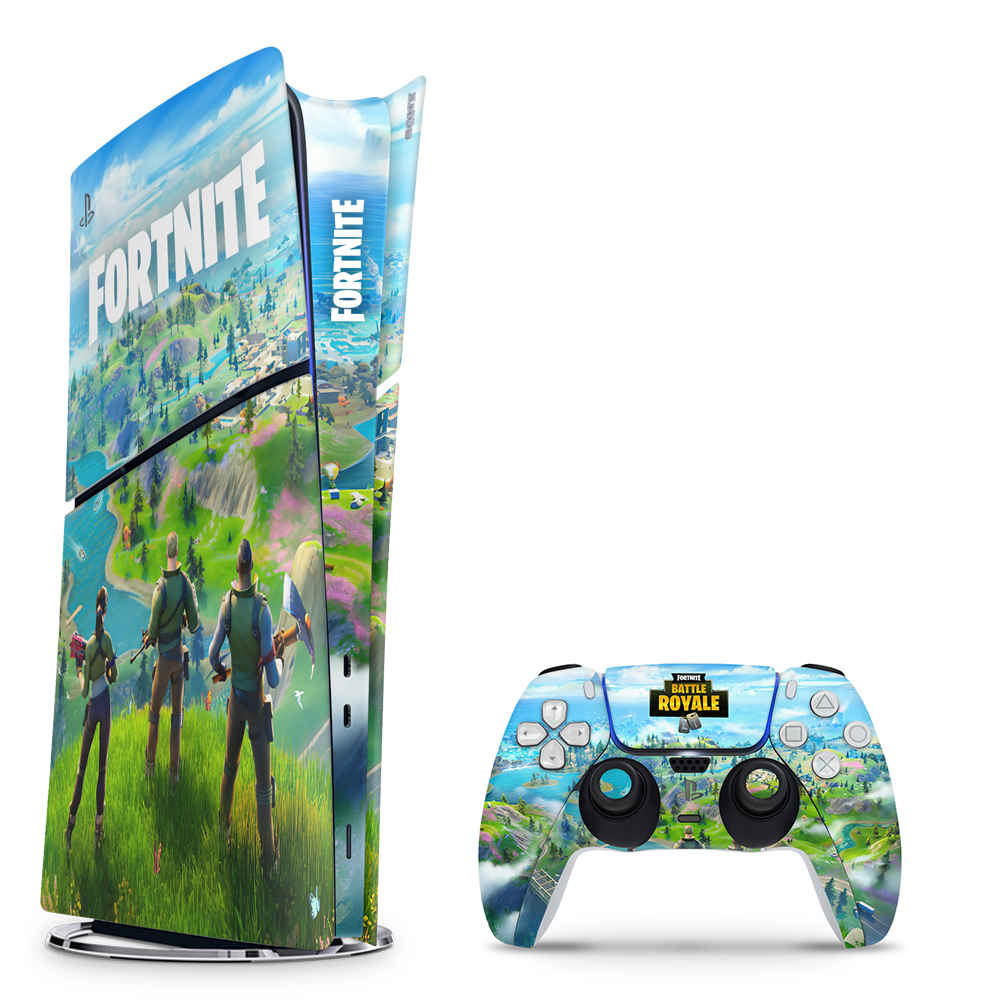 SkinNit Decal Sticker Skin For PS5 Slim Digital : Fortnite | Shop Today ...