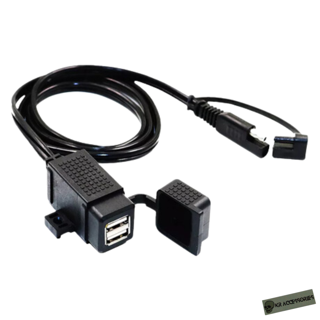 KR SAE To Dual USB Cable Adapter (12V) | Shop Today. Get it Tomorrow ...