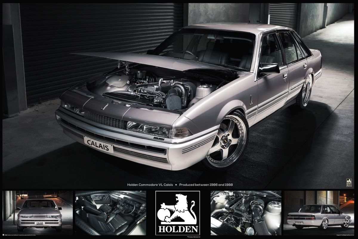 Holden - Commodore VL Calais Poster | Shop Today. Get it Tomorrow ...