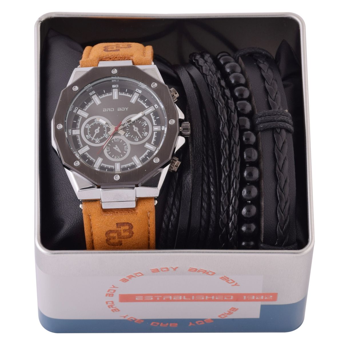 Bad Boy Perimeter Watch and Bracelet Set | Shop Today. Get it Tomorrow ...