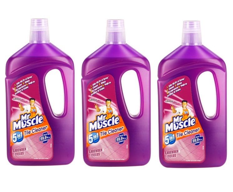 Mr Muscle - 5-in-1 Tile Cleaner Lavender Fields (3 x 750ml) | Shop ...