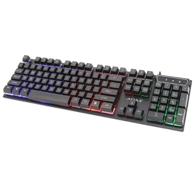 High Speed Response USB RGB Gaming Keyboard - Anti-Splash | Shop Today ...