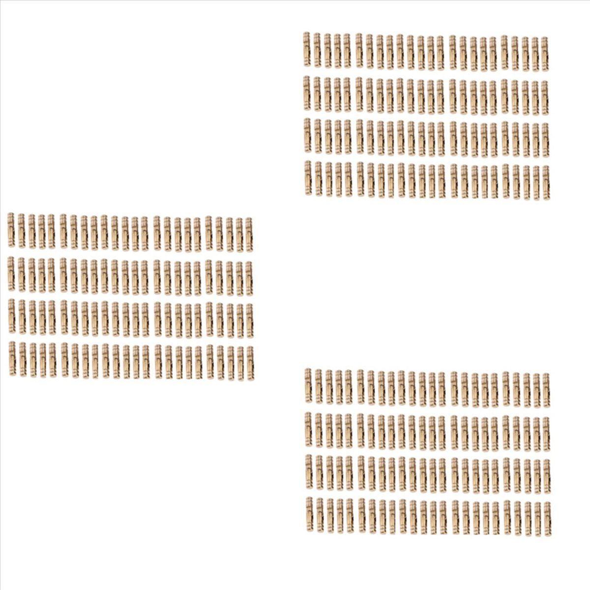 100Pcs Brass Concealed Barrel Hinges Jewelry Wood Boxes 4X20Mm | Shop ...