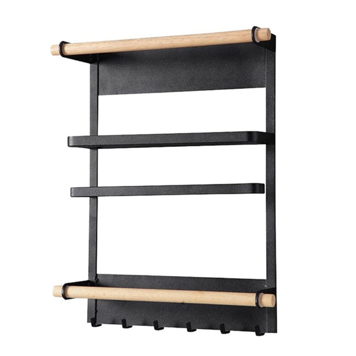 Fridge Magnetic Storage Rack Kitchen Hanging Side Storage Rack Spice ...