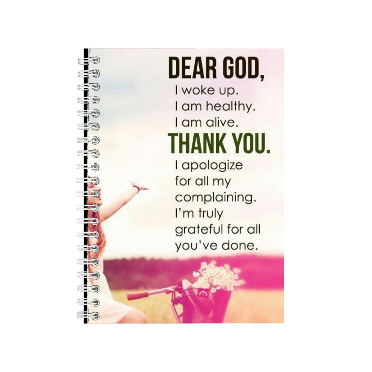 Dear God Notebook - Christian Gift Idea - Writing Books Notepad Pad ...