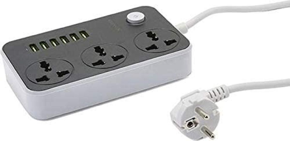 Multi Function Usb Socket Blackand Grey Shop Today Get It Tomorrow