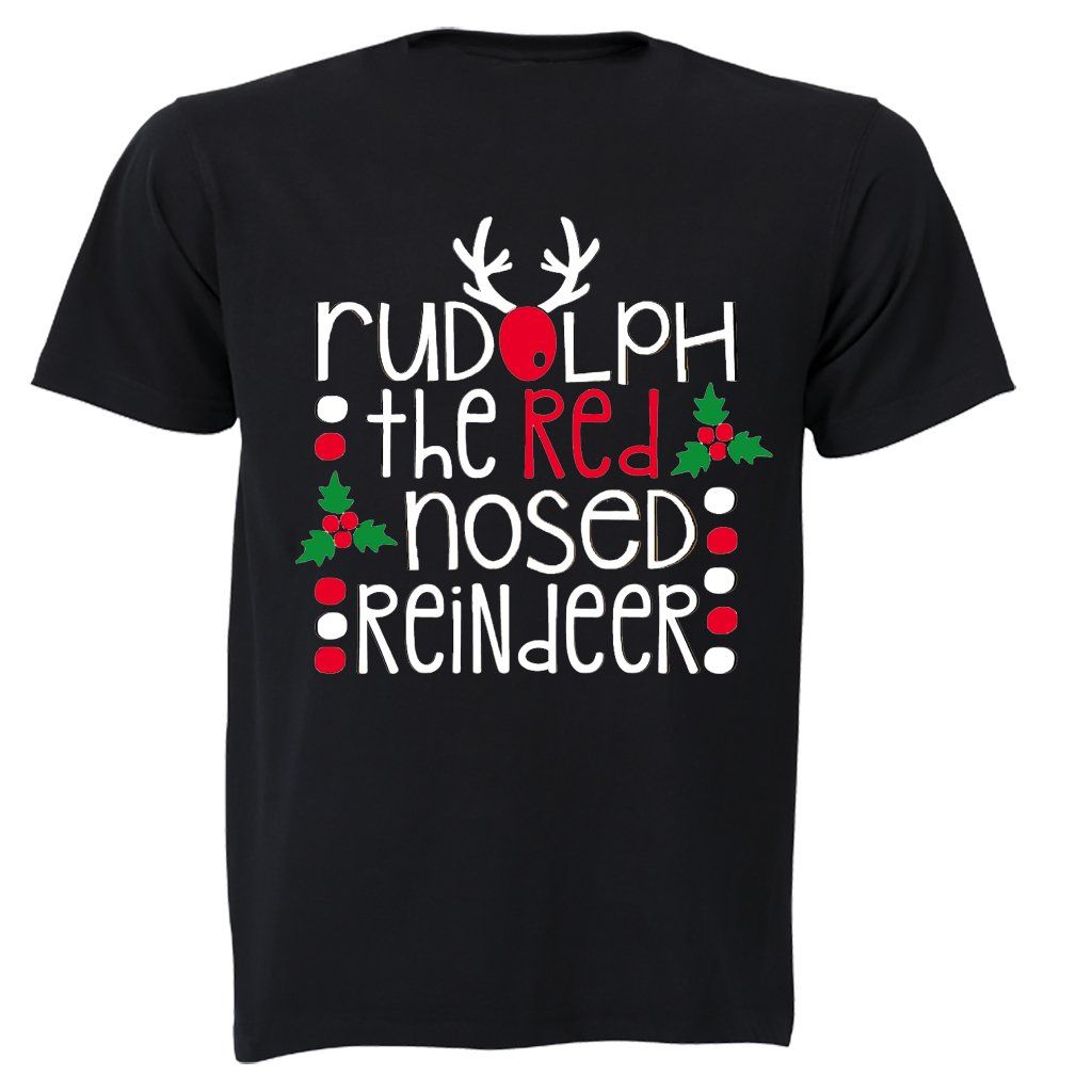 Rudolph the Red Nosed Reindeer - Christmas - Kids T-Shirt | Shop Today ...