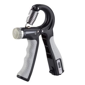 Non-Slip Handles Automatic Counting Hand Grip Strengthener - Black ...