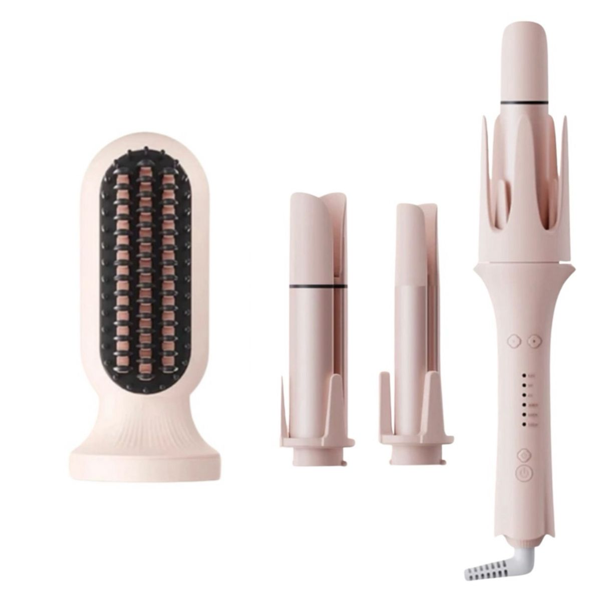 3 in 1 Multi Functional Hot Hair Styling Curler Tool [Brush,28/32mm ...