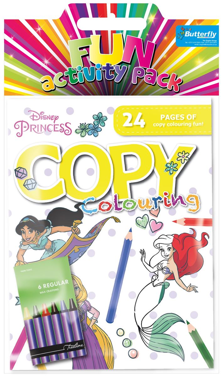DISNEY PRINCESS - HANGING COLOURING PACK | Shop Today. Get it Tomorrow ...