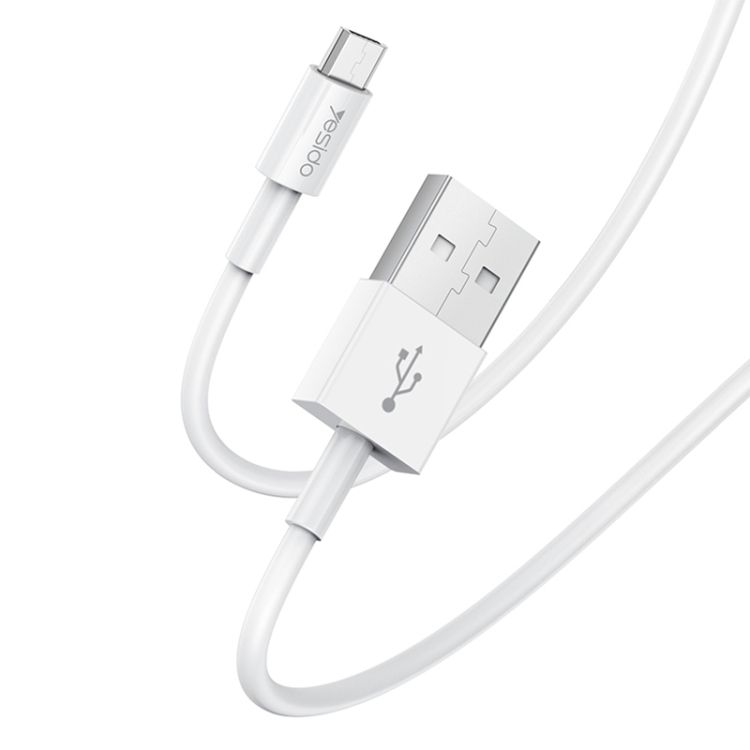 Fast Micro Cable 2.4Amp USB to Micro Data Cable - Yesido CA22 | Shop ...