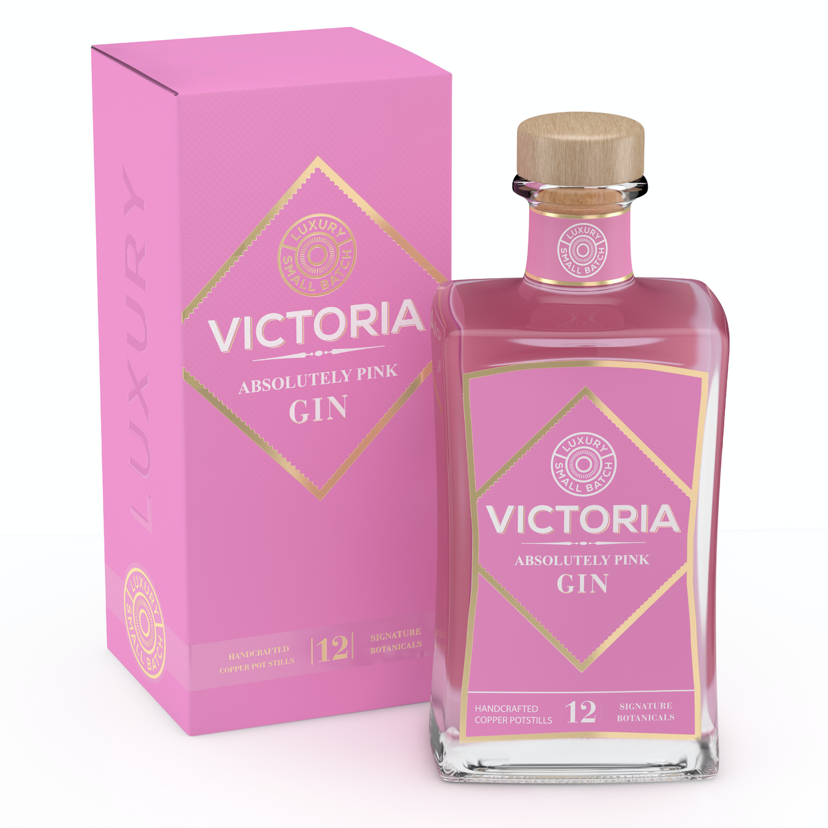 Victoria - Absolutely Pink Gin - 750ml | Shop Today. Get it Tomorrow ...