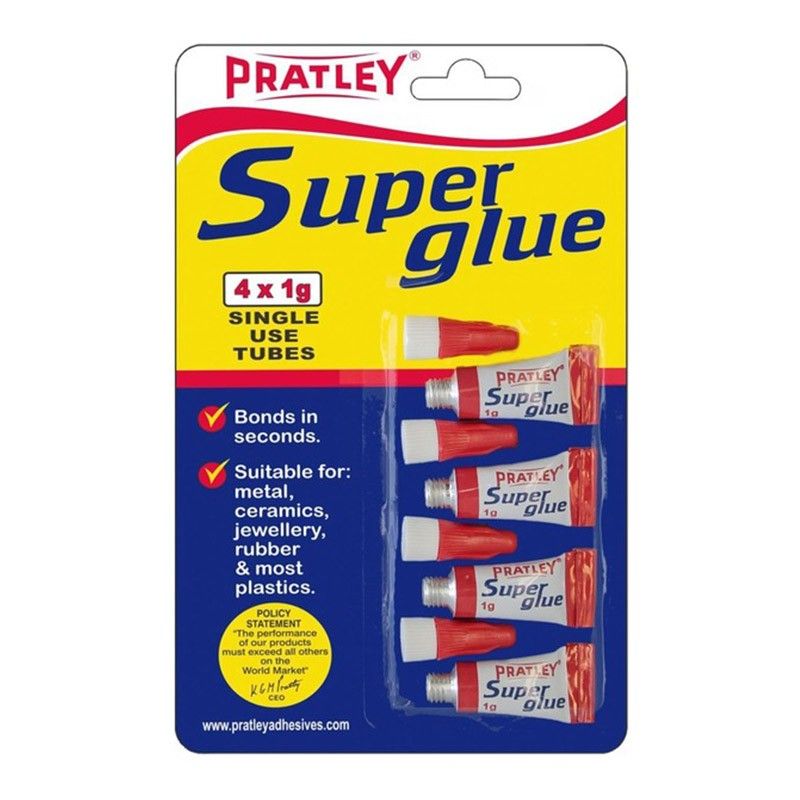 Pratley - Super Glue - 4g x 1g - Bulk Pack of 14 | Shop Today. Get it ...
