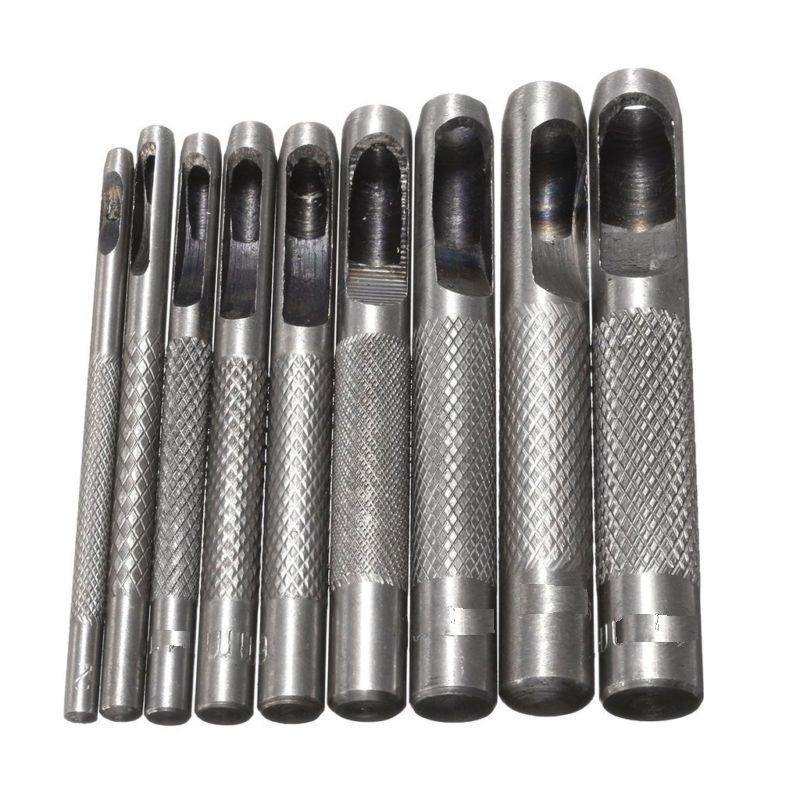 Hole Hollow Metal Punch Set: 9 Pieces | Shop Today. Get it Tomorrow ...