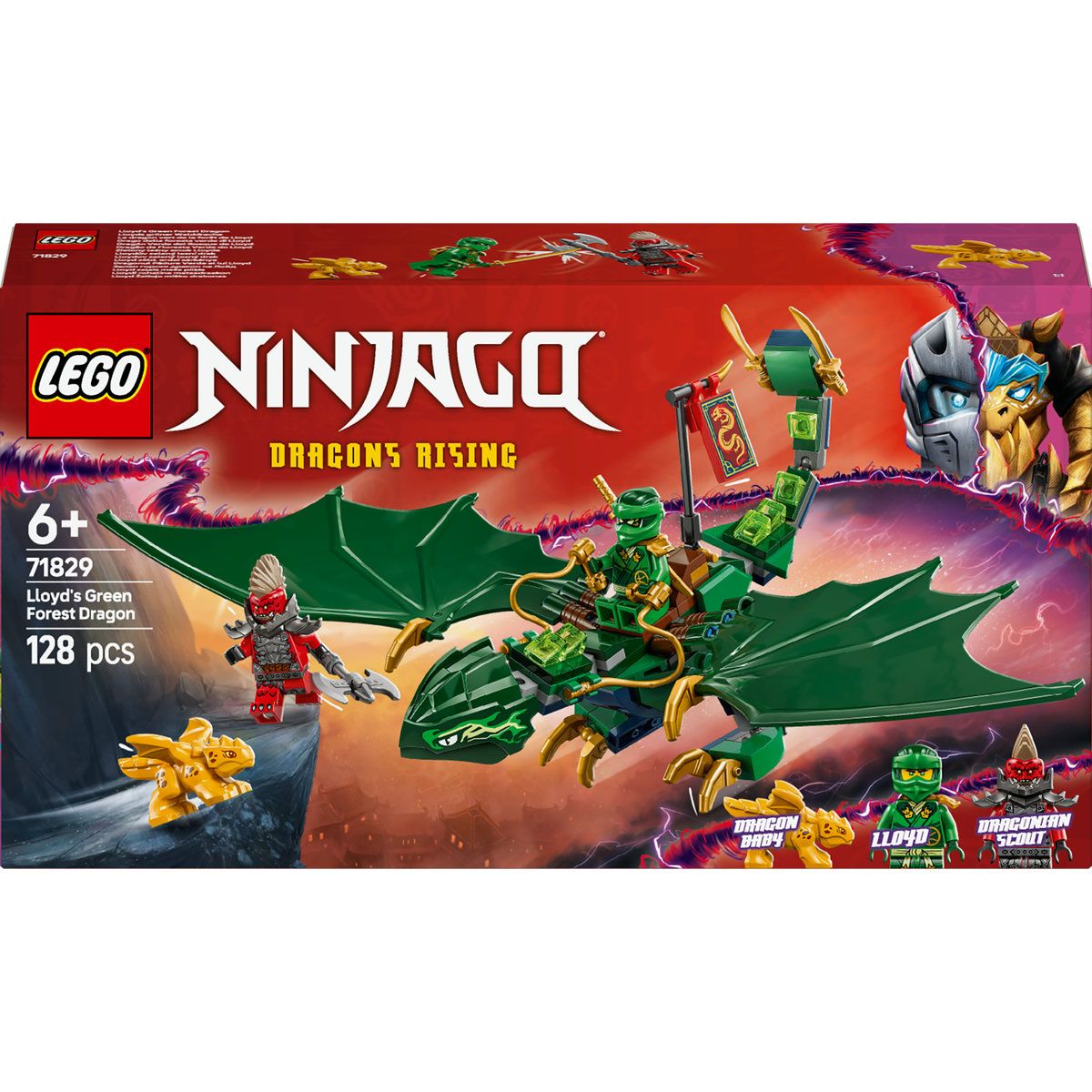 LEGO® NINJAGO® Lloyd’s Green Forest Dragon Toy 71829 | Shop Today. Get ...