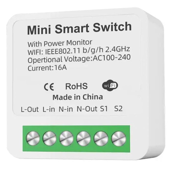 Smart Home - Smart Life / TUYA WiFi Mini DIY 16A Smart Switch | Shop ...