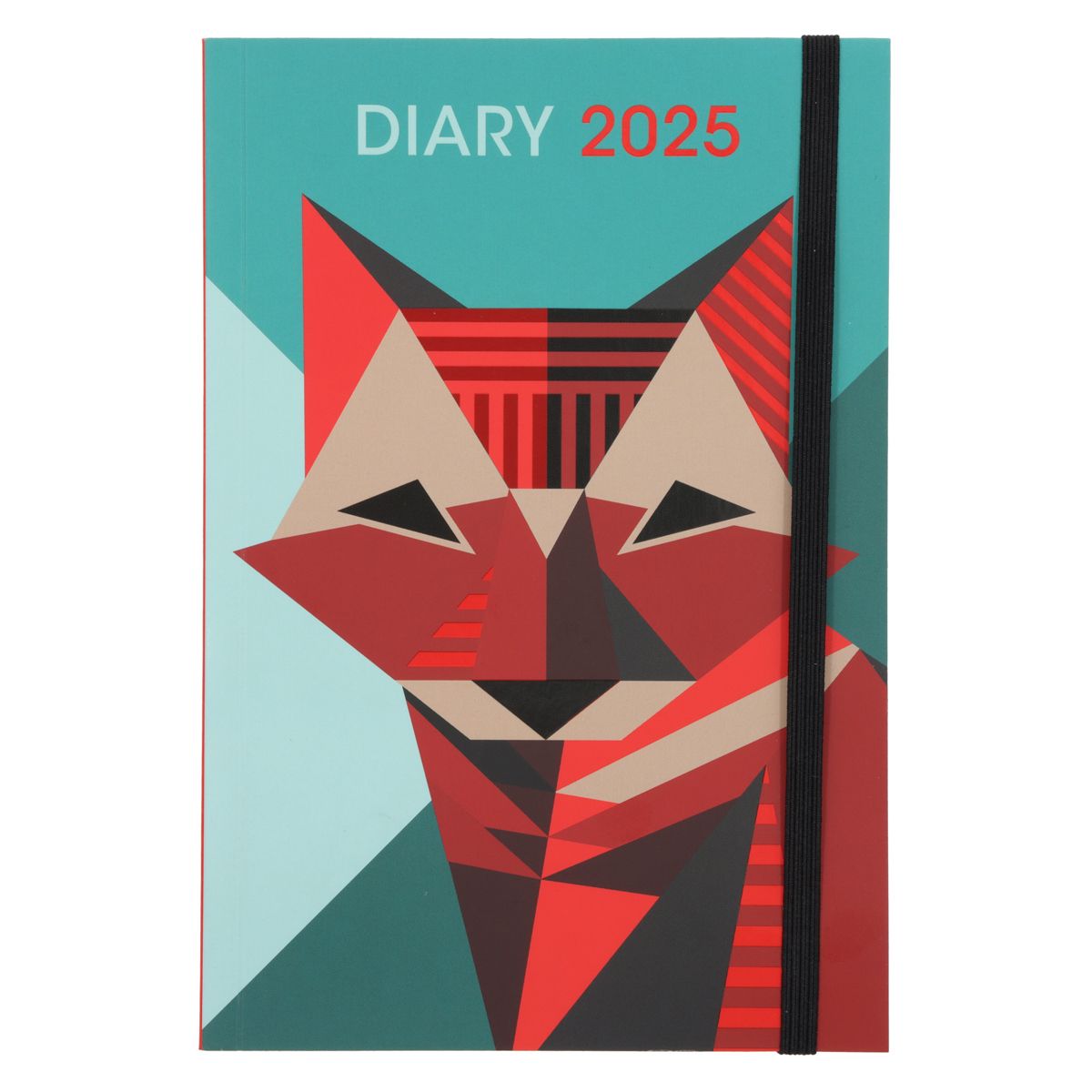 2025 A5 Diary - Geo Fox, Paperback with Elastic Closure | Shop Today ...