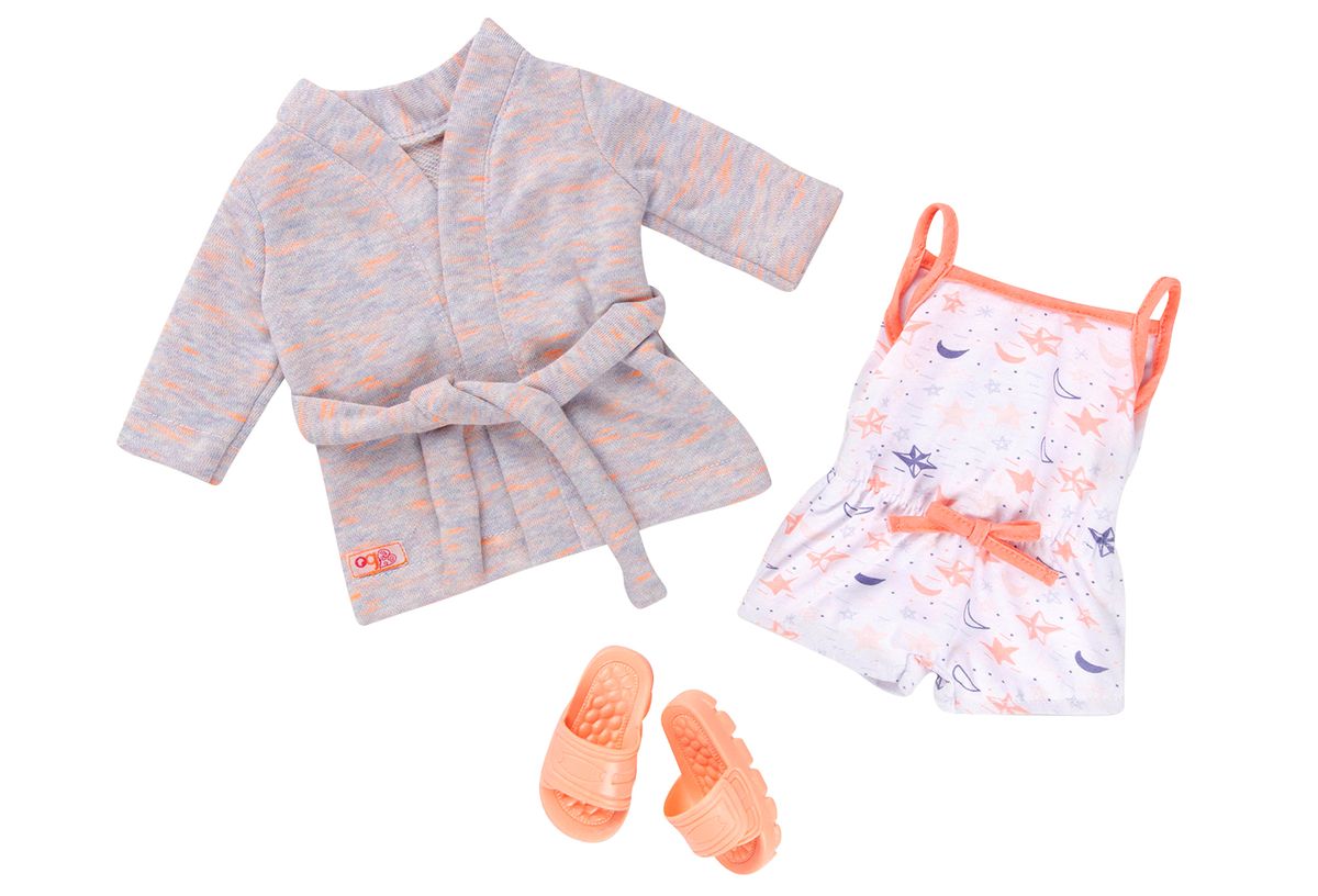 Our Generation Regular Pyjama With Robe Outfit - Dream come true | Shop ...