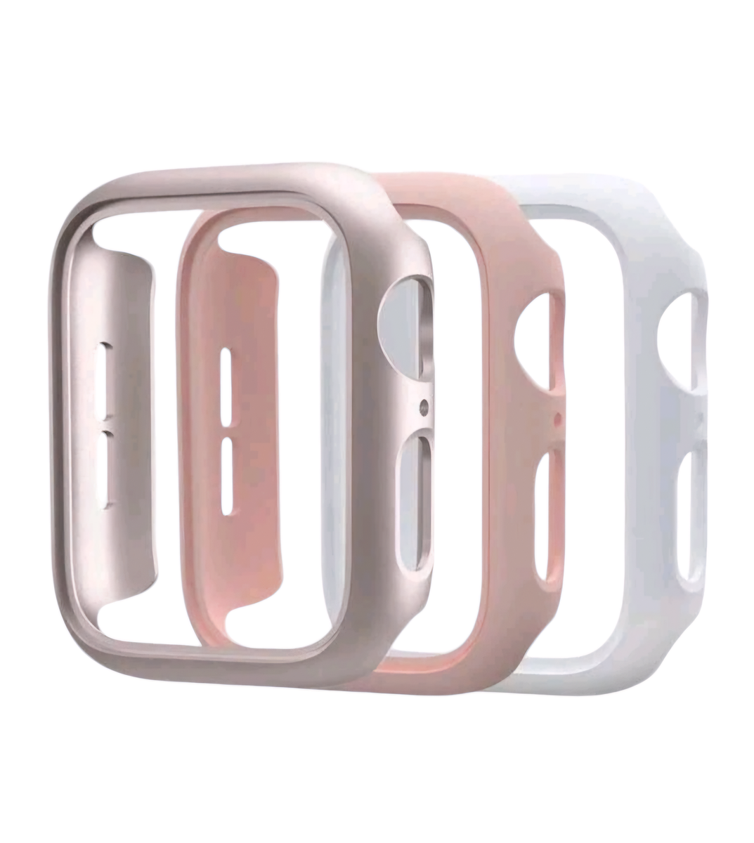 3Pack Hard Case Smartwatch Screen Protector Compatible with Apple Watch ...